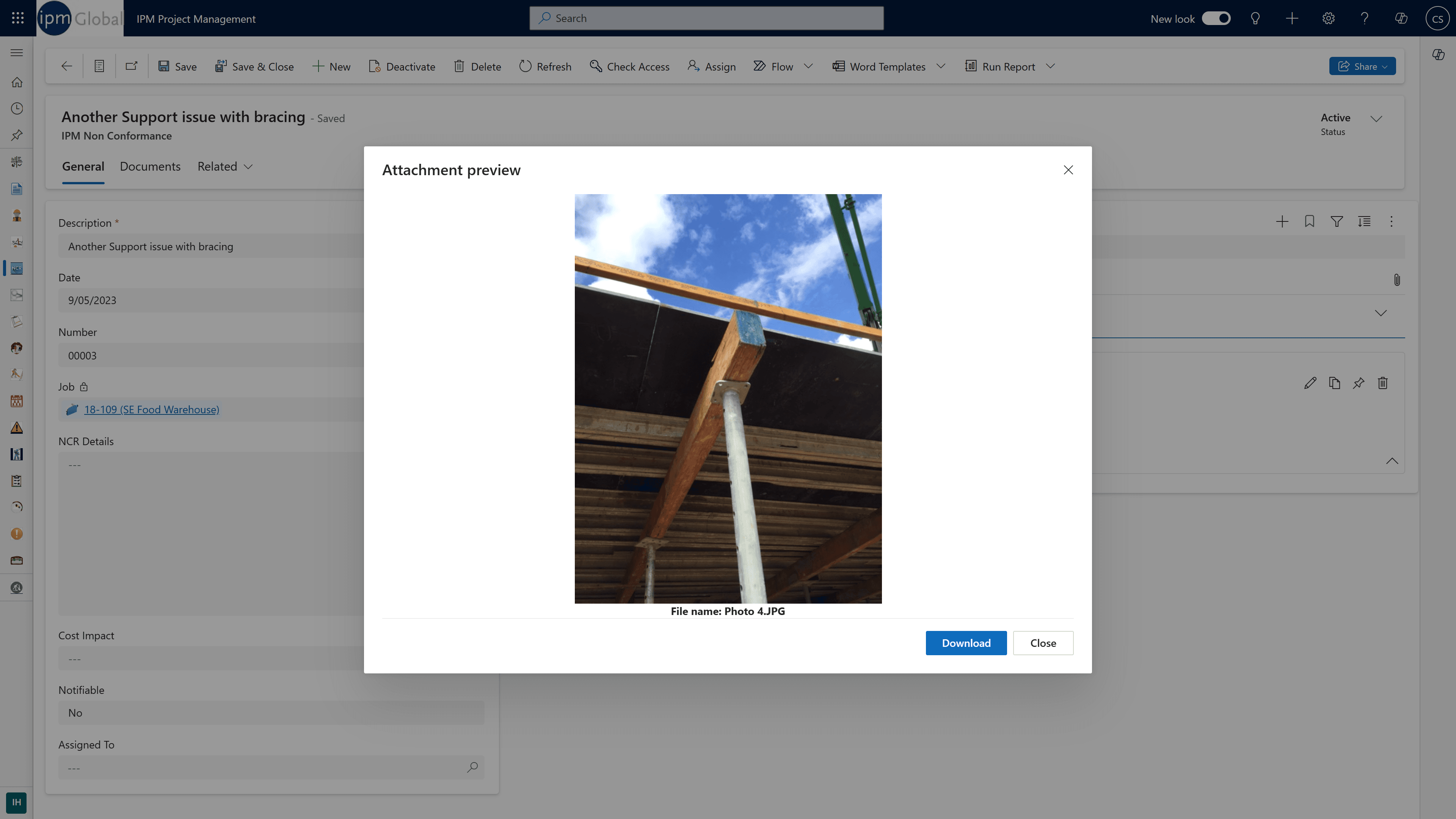 Health Safety and Environment Non Conformance | IPM Construction ...